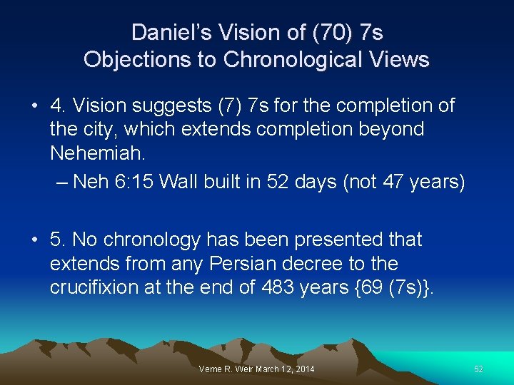Introduction to PreMillennialism Premillennialism is a popular theory