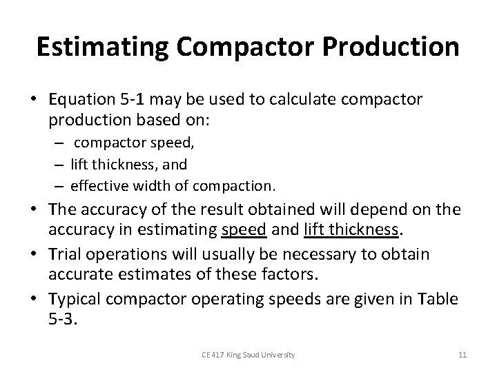 Chapter 5 Compacting and Finishing Part 2 CE