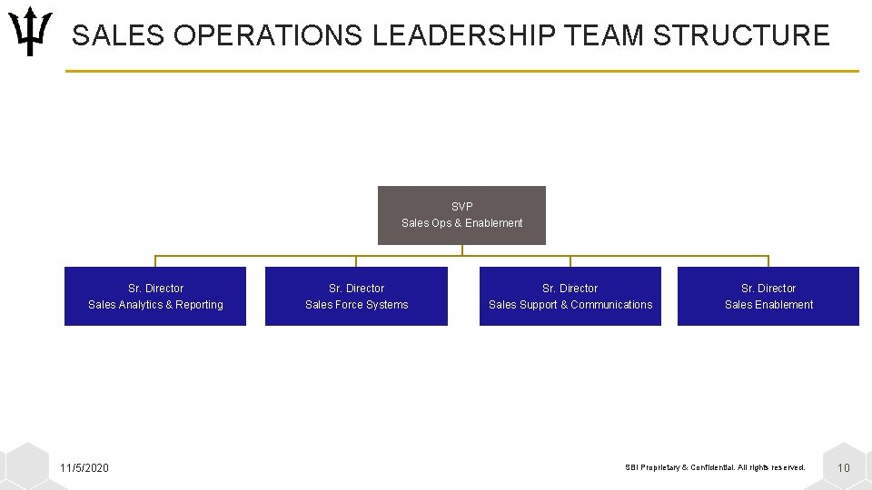 DRAFT SALES OPERATIONS EFFECTIVENESS CHARTER Version 1 0