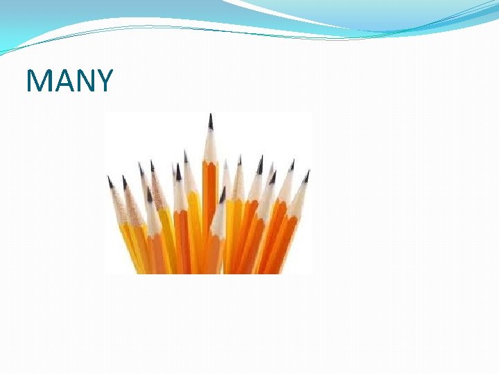 Count nouns NonCount nouns And Quantifiers SEVERAL MANY