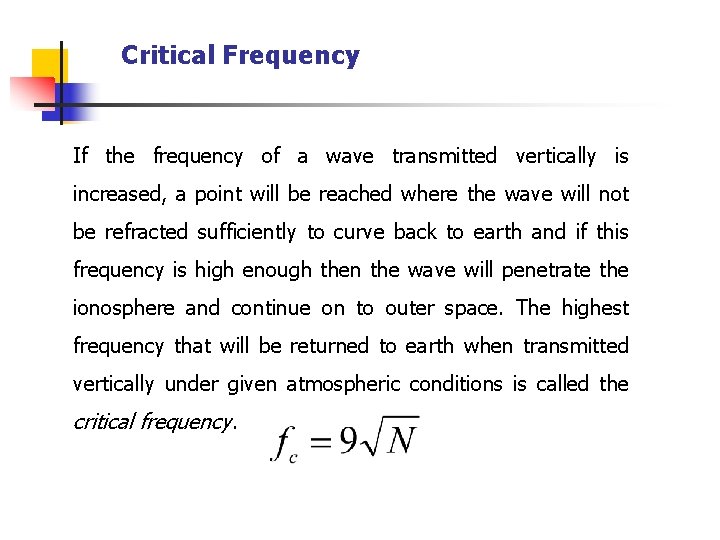 Electromagnetic Wave Theory II Lecture 8 Ground Wave