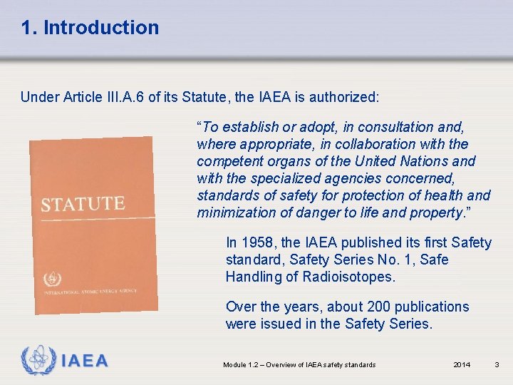 School on Drafting Regulations Module 1 2 Overview
