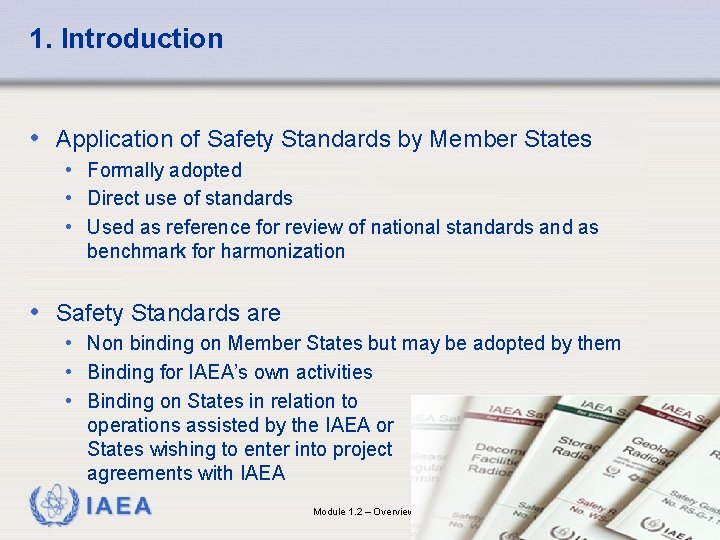 School on Drafting Regulations Module 1 2 Overview