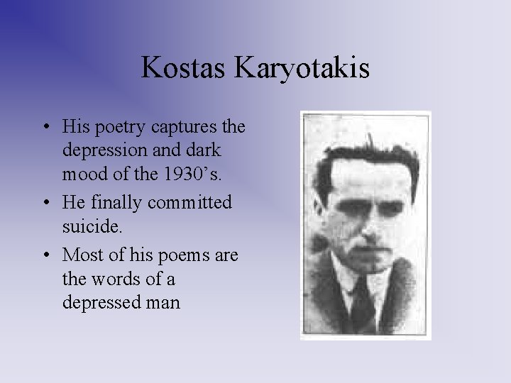 Modern Greek Poetry in its sociocultural context 1