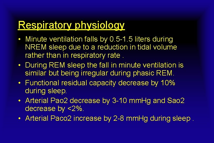 Physiology of sleep BY AHMAD YOUNES PROFESSOR OF