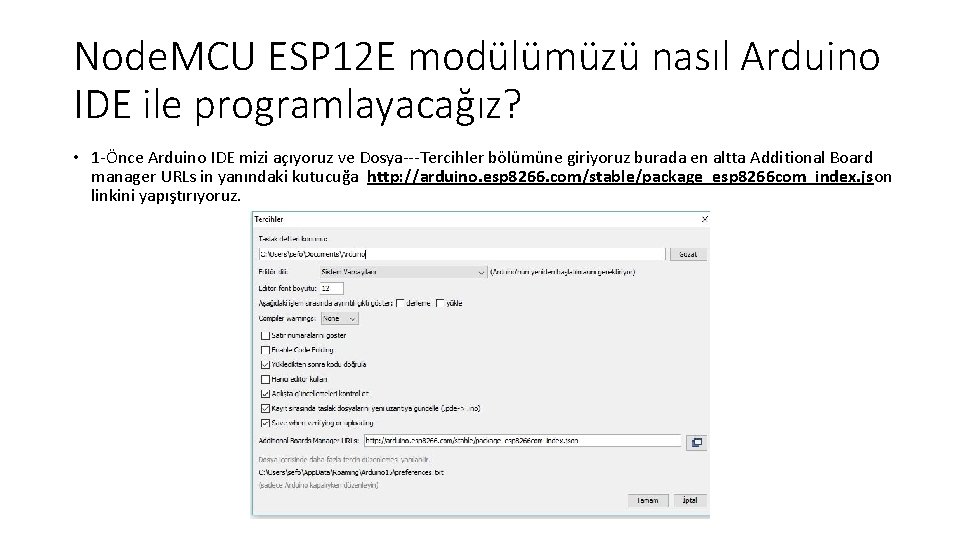 Node MCU Nedir Ak kaynak kodlu bir kontrol