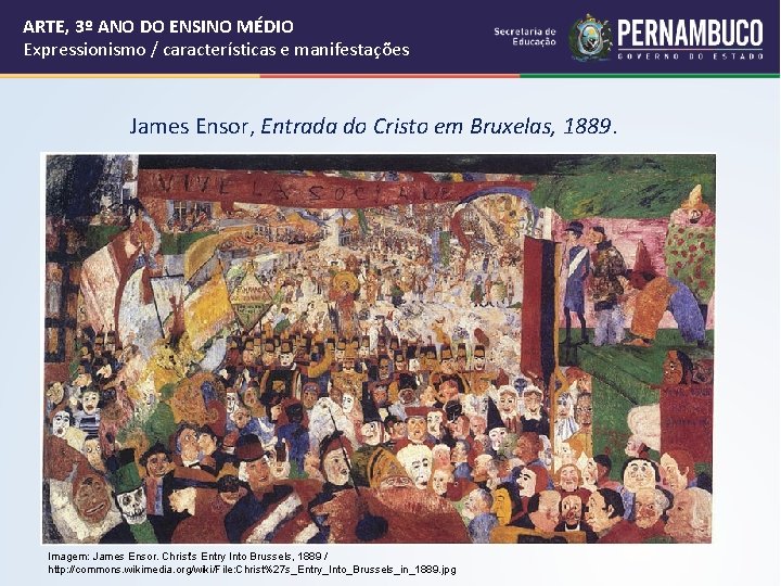 ARTE Ensino Mdio 3 ANO EXPRESSIONISMO CARACTERSTICAS E