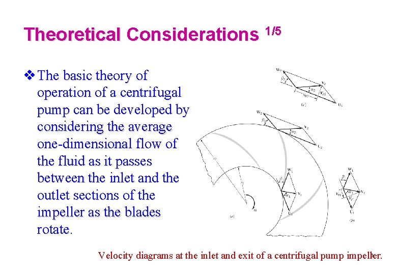 FUNDAMENTALS OF FLUID MECHANICS Chapter 12 Turbomachines Munson