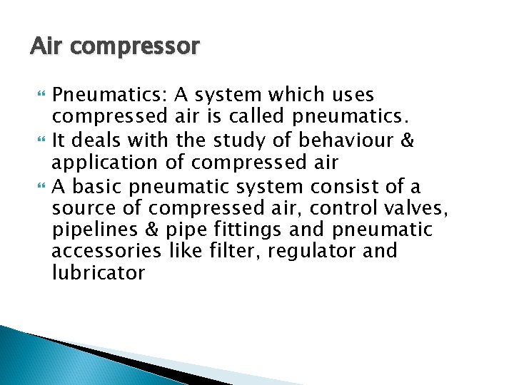 Heat Power Engineering Chapter No 3 Air Compressors