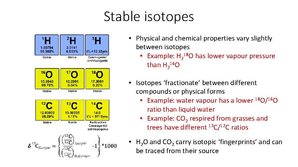 Tracing water sources and greenhouse gases using fieldbased