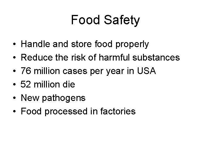 Food Safety and Meal Preparation for Older Adults