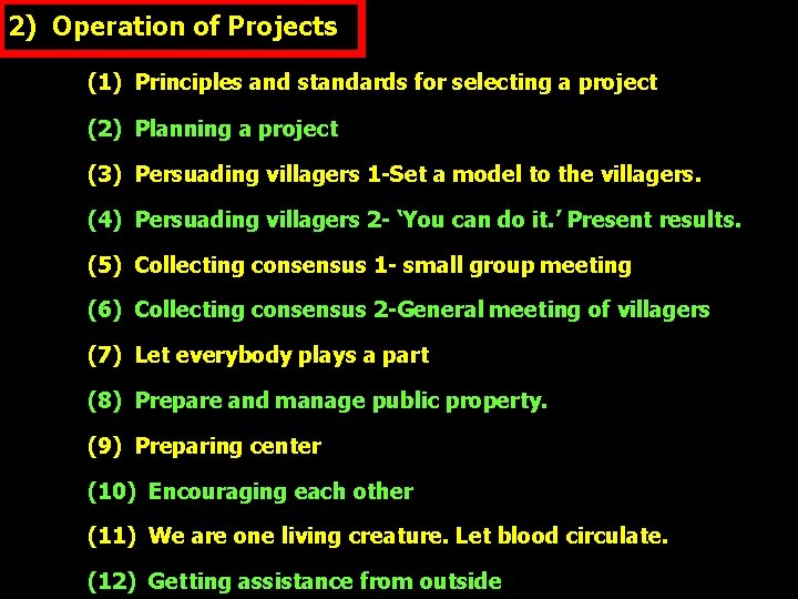 How to Develop our Village and Country April