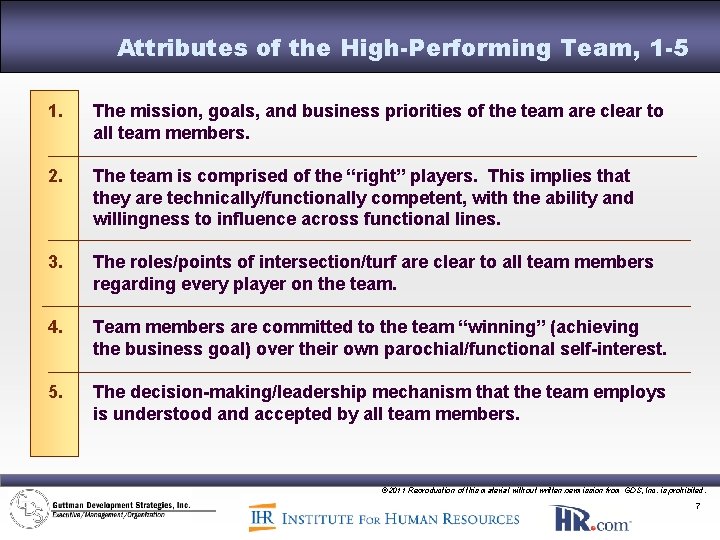 Great Business Teams What Does It Take and