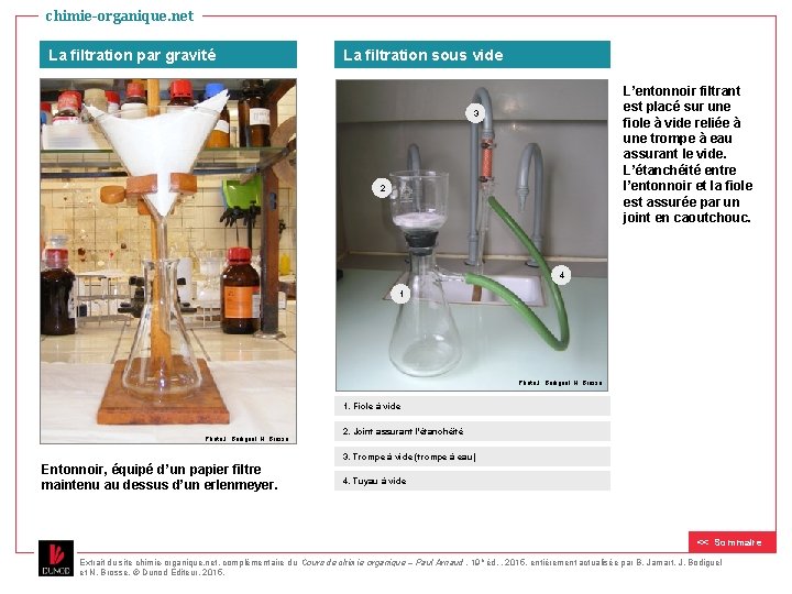 chimieorganique net VERRERIE Sommaire LES DIFFERENTS BALLONS UTILISES