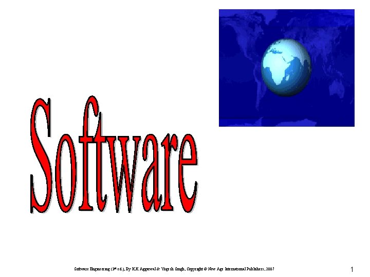 Software Engineering 3 rd ed By K K