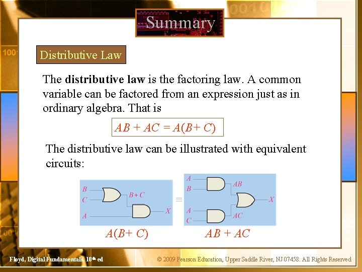 Digital Fundamentals Tenth Edition Floyd Chapter 4 Floyd