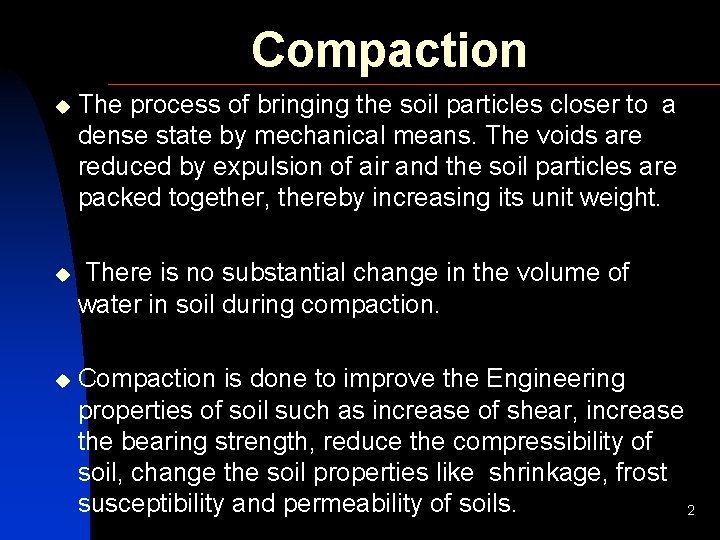 Lecture4 Soil Compaction Dr Attaullah Shah 1 Compaction