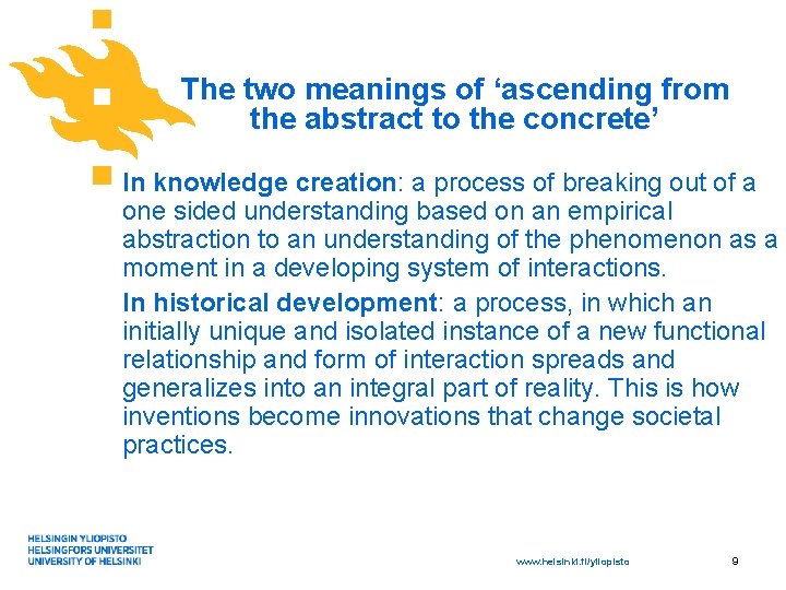 The Change Laboratory A means to overcome the