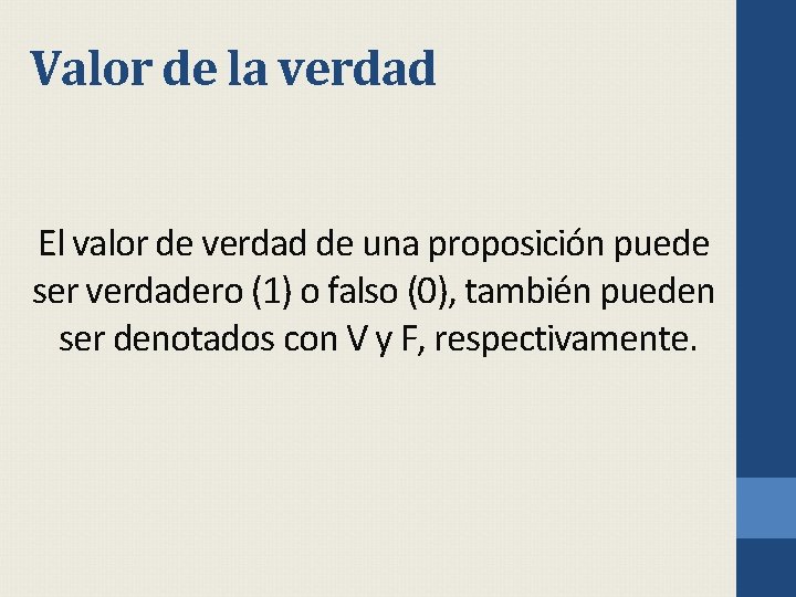 Unidad I Fundamentos de la Lgica Docente Ing