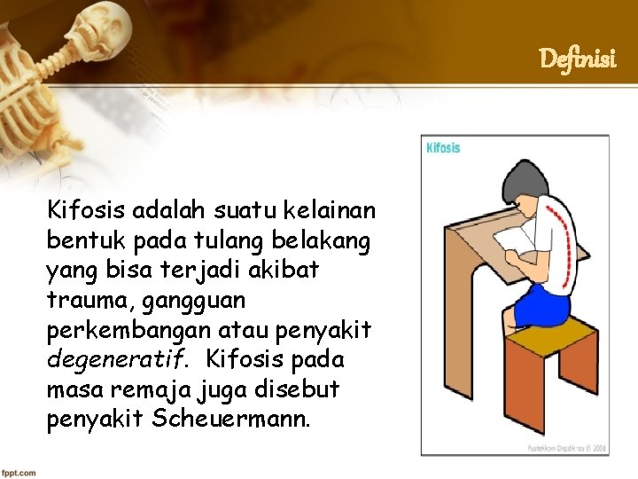 KIFOSIS LORDOSIS DAN SKOLIOSIS SUHRON Anatomi dan Fisiologi