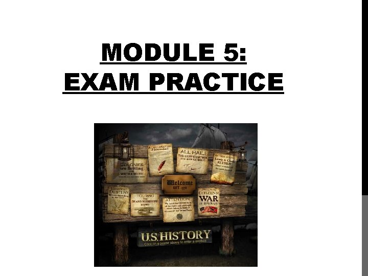 MODULE 5 EXAM PRACTICE 5 01 Its Manifest