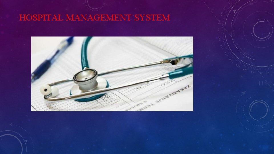 ASSIGNMENT ON APPLICATIONS OF COMPUTERS IN HOSPITAL MANAGEMENT