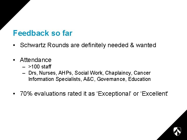 Schwartz Rounds Caroline Dancyger Clinical Psychologist Schwartz Round