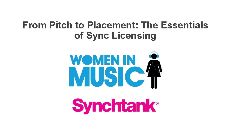 From Pitch to Placement The Essentials of Sync