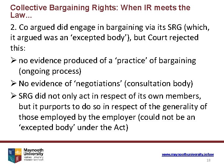 Sponsored by Supported by Professor Michael Doherty Law