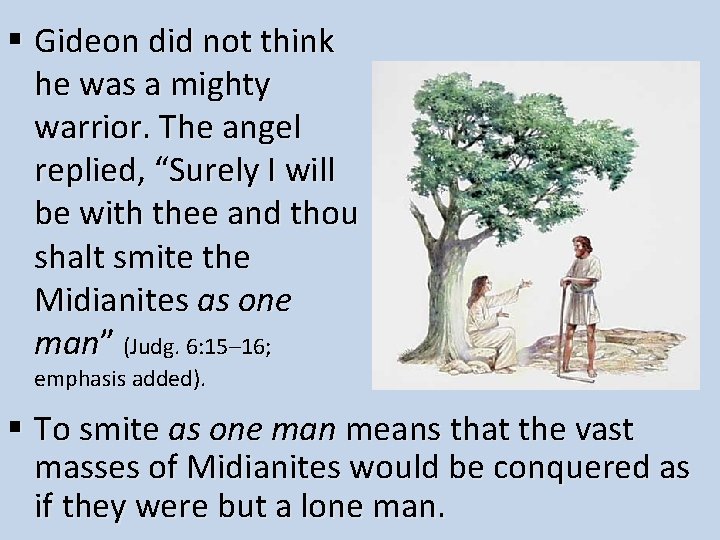 Lesson 24 Gideon Primary 6 Old Testament 1996