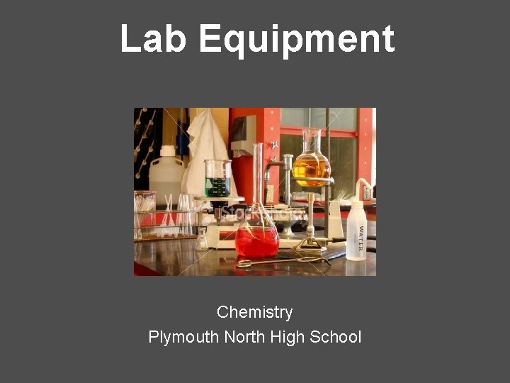 Lab Equipment Chemistry Plymouth North High School 1
