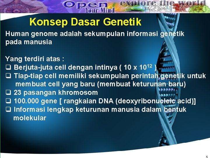 BAB 12 REKAYASA GENETIKA DAN MOLEKUL KEHIDUPAN 1