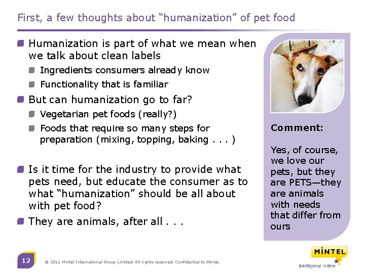 Pet food trends The rise of clean labels