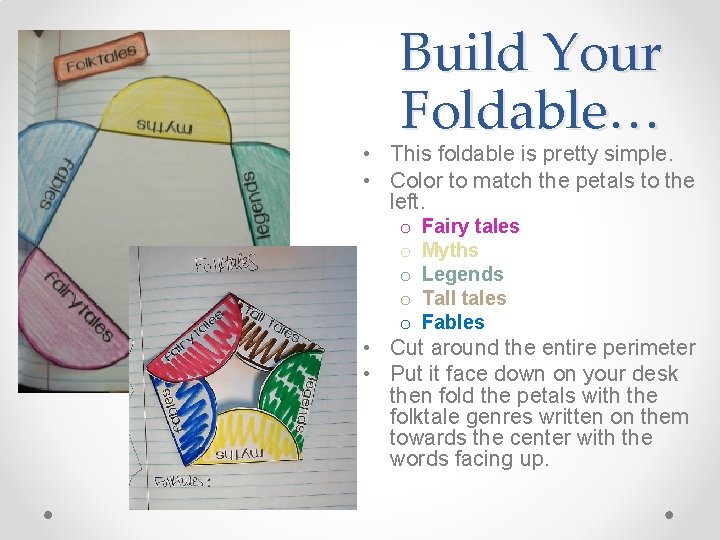 Folktales IAN Activity 6 th Language Arts Language
