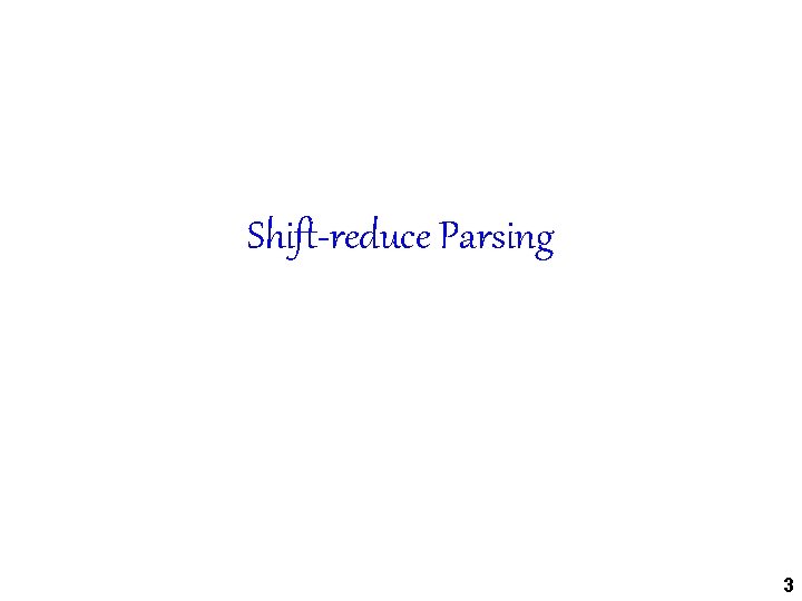 Fall 2017 2018 Compiler Principles Lecture 4 b