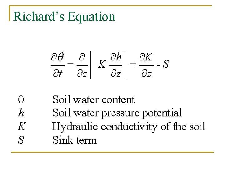 An Introduction to the Physical Processes Controlling Moisture