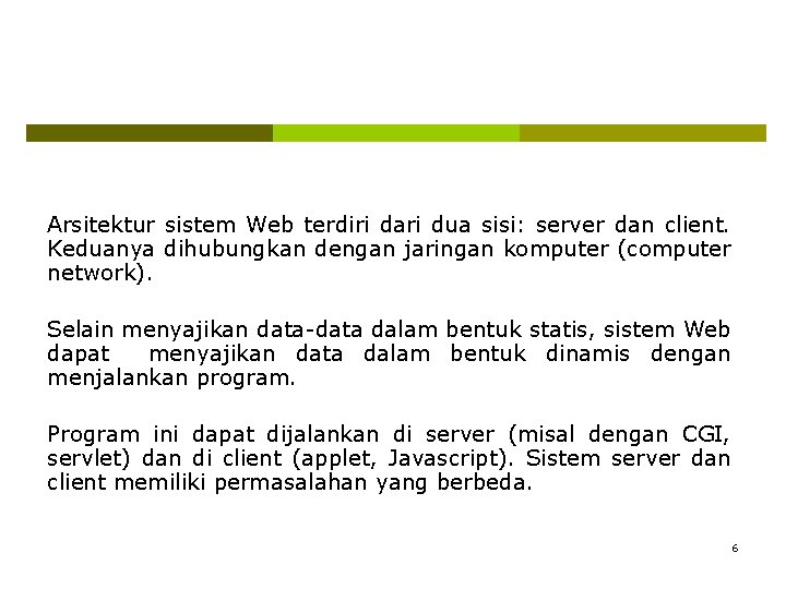 BAB 6 Keamanan Sistem World Wide Web 1