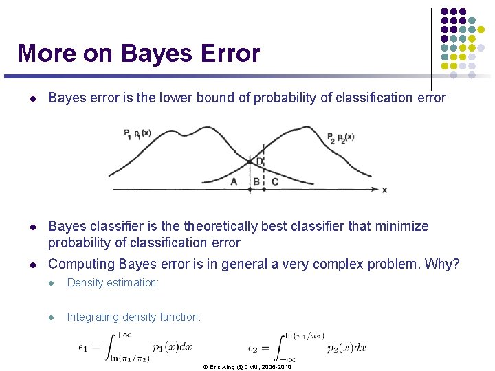 Machine Learning Introduction Nonparametric Classifiers Eric Xing Lecture