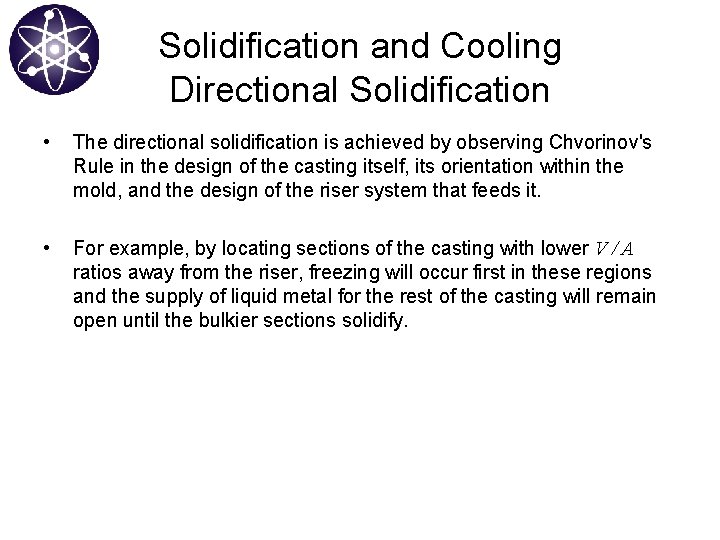 Manufacturing Processes Chapters 4 10 and 11 Fundamentals