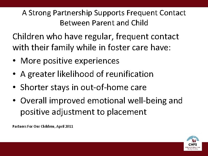 Department for Community Based Services It Takes a