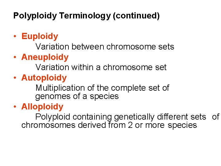 Chap 2 Biology of Propagation 1 General Terminology