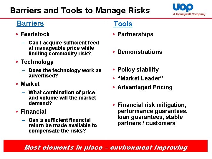 Aviation Biofuels Barriers to Adoption and Value Chain