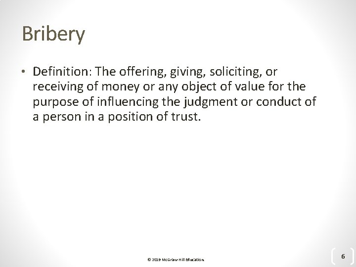 Chapter 6 Criminal Law and Business 2019 Mc