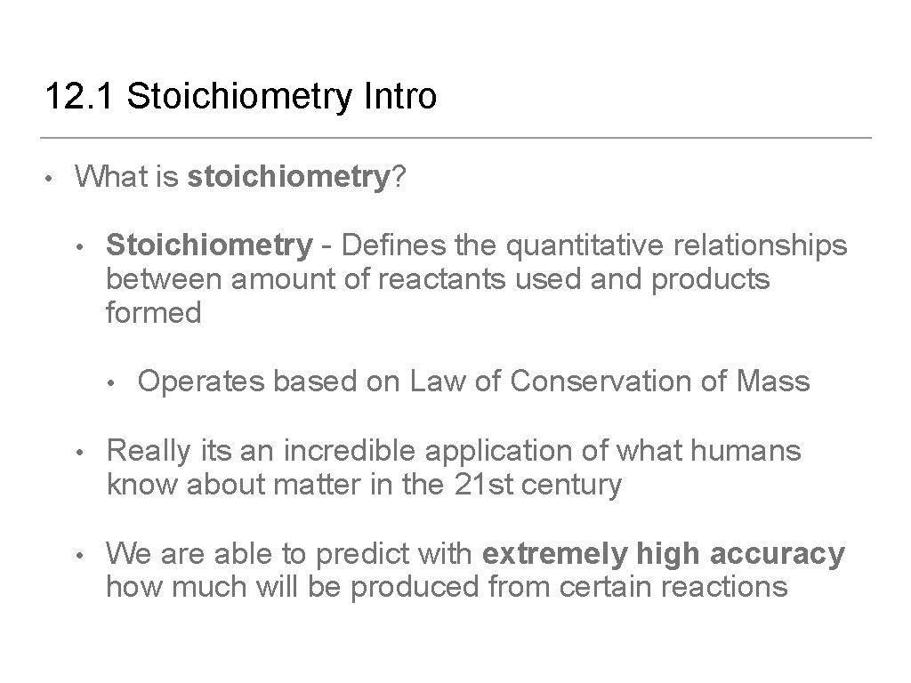 Chapter 12 Stoichiometry Chemistry 2019 Problem Set Pg
