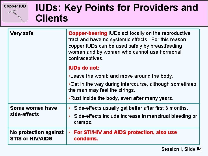 CopperBearing Intrauterine Devices IUDs Adapted by Dr Rodica