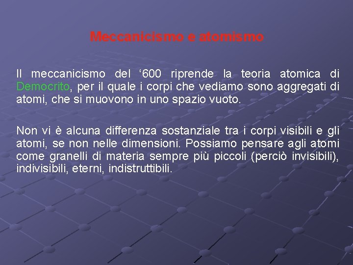 La fisica classica e la nuova fisica del