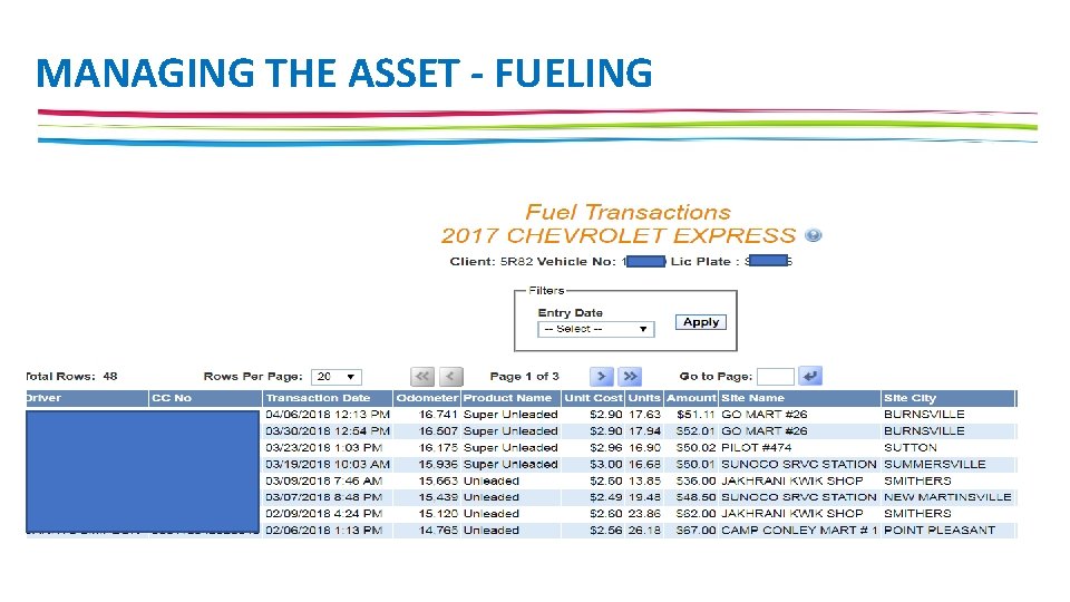FLEET MANAGEMENT DIVISION FMD Web Site www fleet