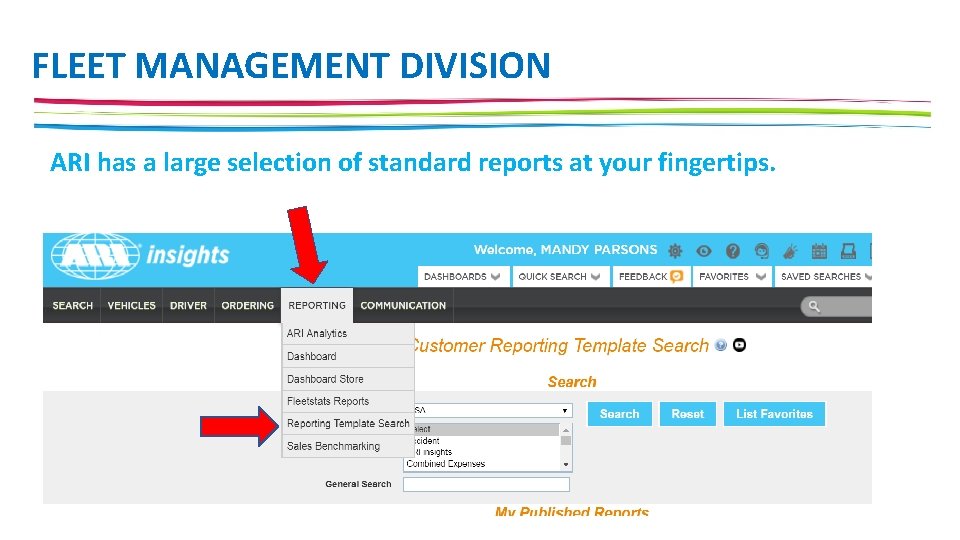 FLEET MANAGEMENT DIVISION FMD Web Site www fleet