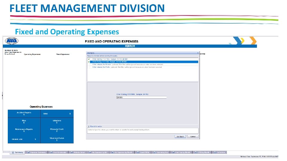 FLEET MANAGEMENT DIVISION FMD Web Site www fleet