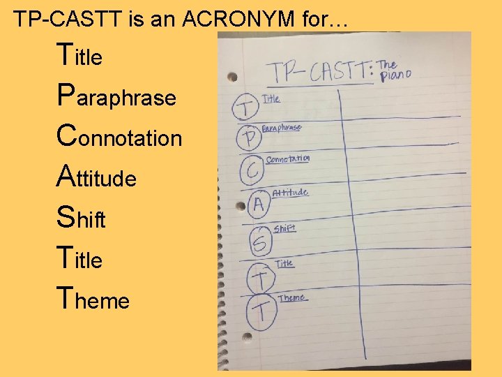 On the next page of your notebook set